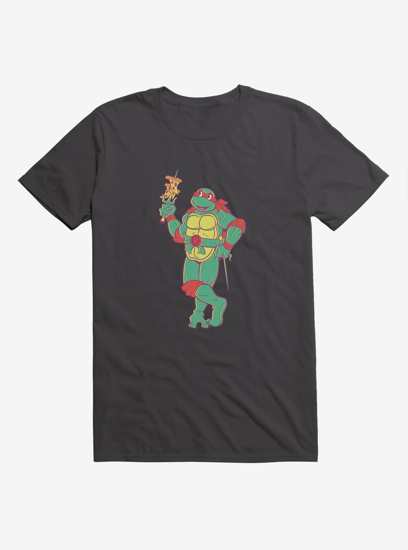 Teenage Mutant Ninja Turtles Raphael Eating Pizza T-Shirt | BoxLunch