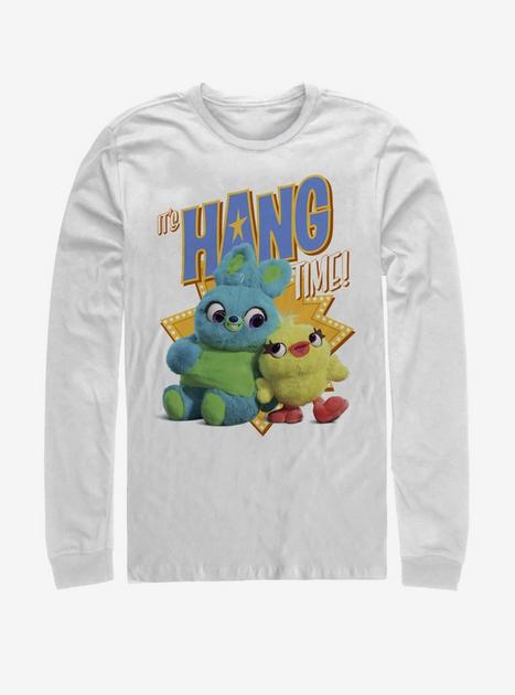 Disney Pixar Toy Story 4 Hang Time White Long-Sleeve T-Shirt - WHITE ...