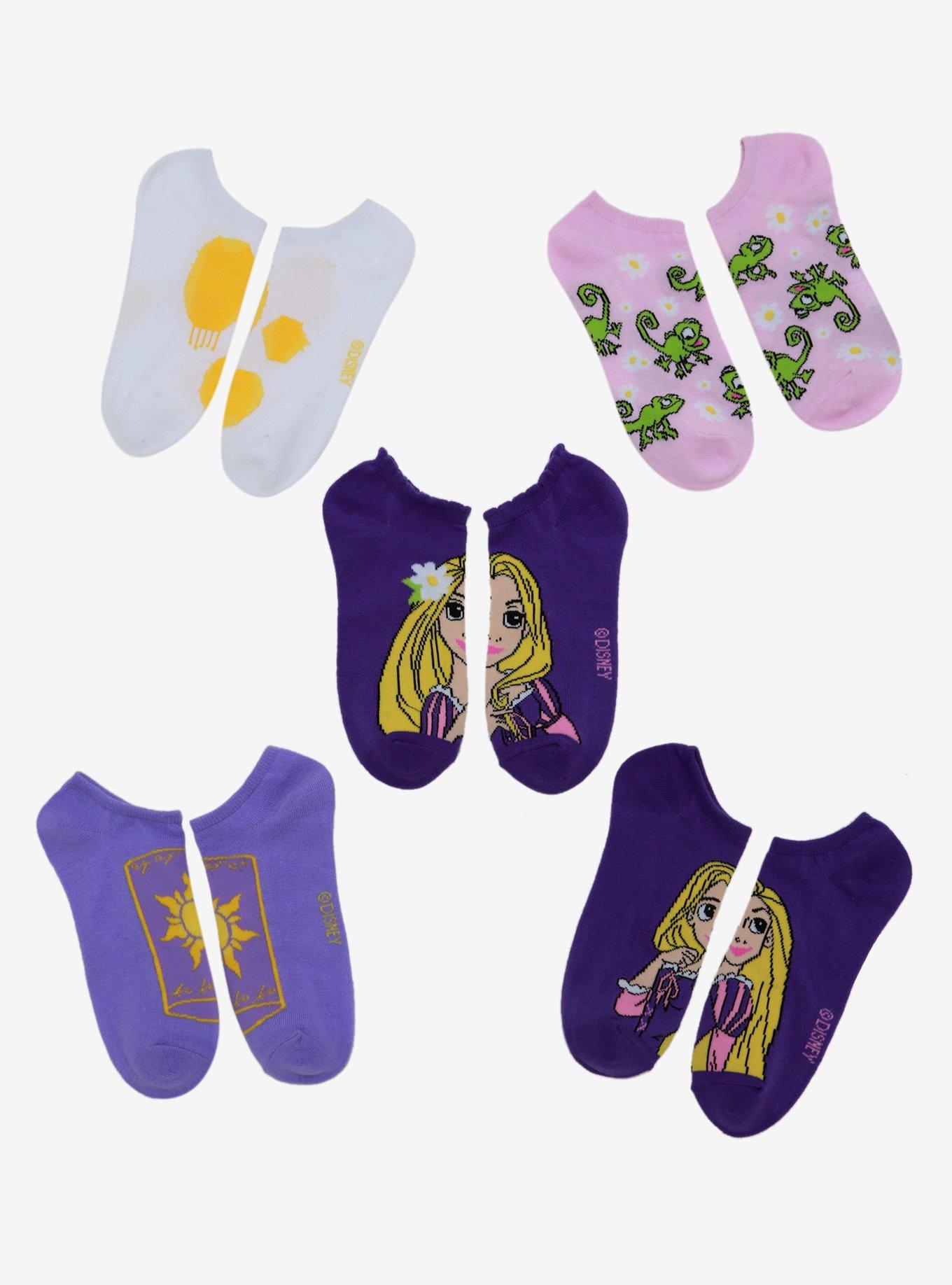 Disney Tangled Rapunzel and Pascal Ankle Sock Set - BoxLunch Exclusive ...