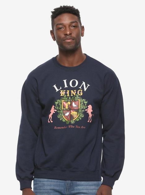Disney The Lion King One True King Collegiate Crewneck - BoxLunch ...