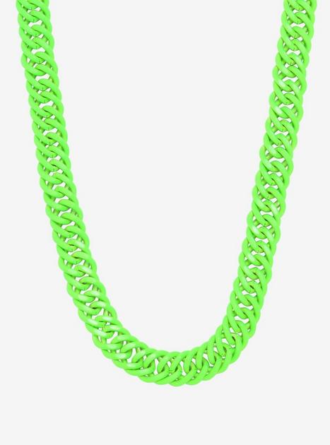 Weirdo's Gang Heavy Neon Chain Necklace | Hot Topic