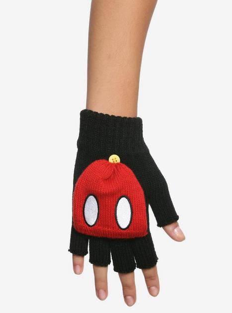 Disney Mickey Mouse Red Shorts Glomitts | Hot Topic