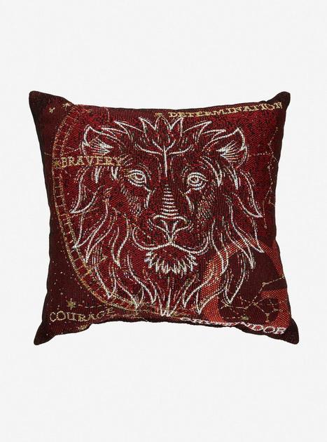 Harry Potter Gryffindor Tapestry Pillow | Hot Topic