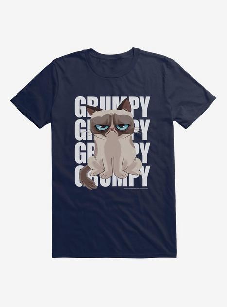 Grumpy Cat So Grumpy T-Shirt - BLUE | BoxLunch