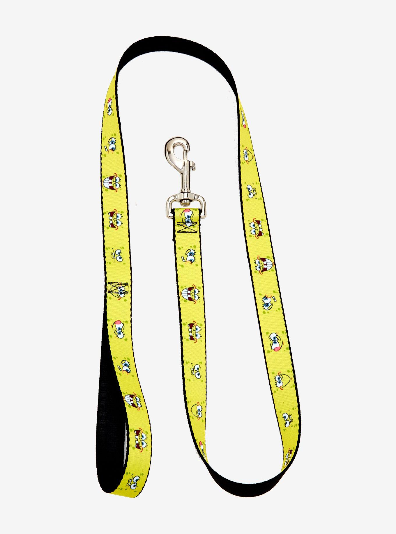 SpongeBob SquarePants Yellow Faces Pet Leash | Hot Topic
