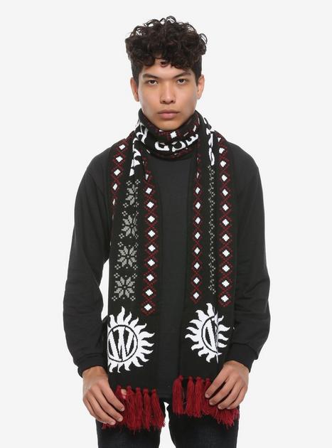 Supernatural Fair Isle Scarf | Hot Topic