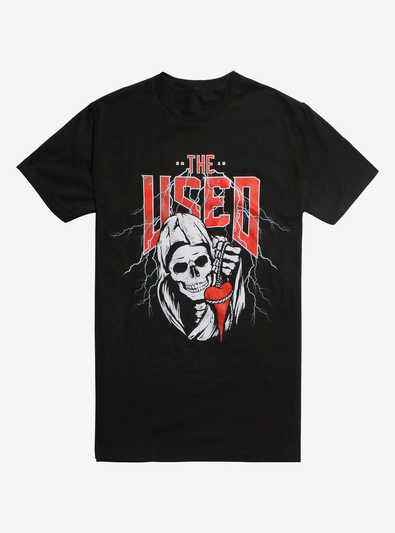 The Used 2019 Reaper Heart T-Shirt | Hot Topic