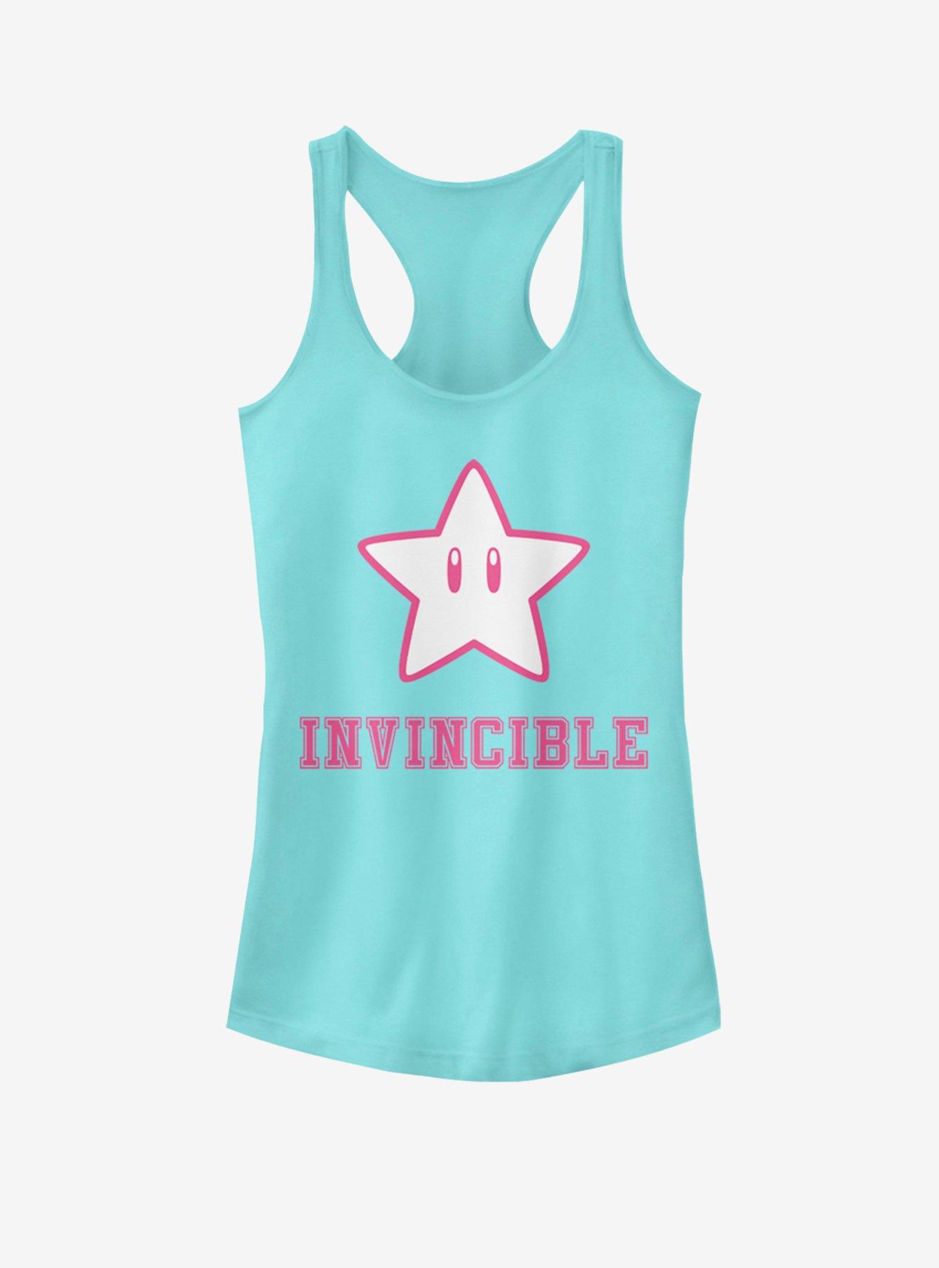 Marvel Nintendo Invincible Girls Tank - BLUE | Hot Topic