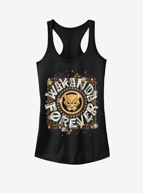 Marvel Black Panther Swag Wakanda Girls Tank - BLACK | Hot Topic