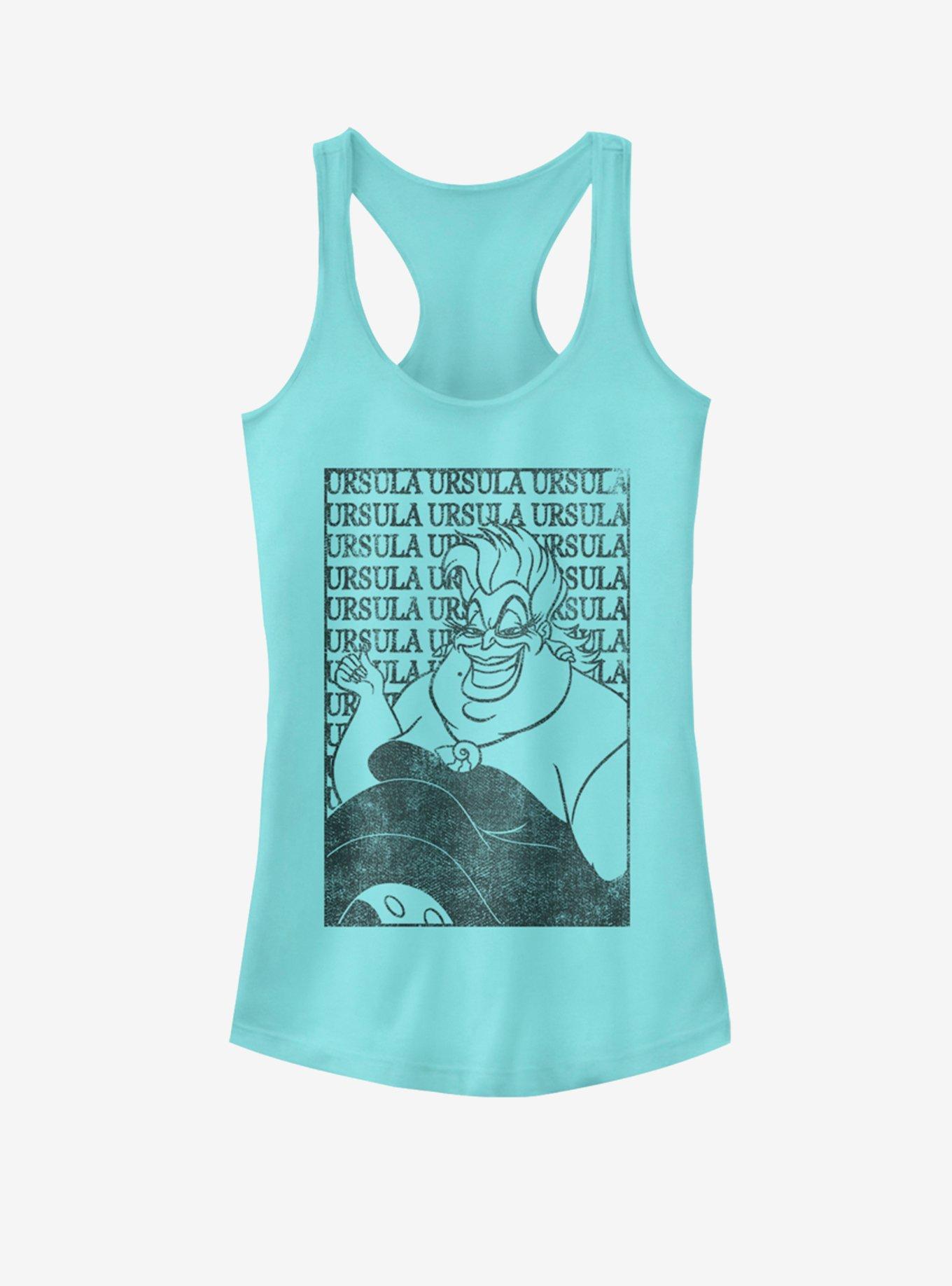Disney Villains Ursula Girls Tank Blue Hot Topic