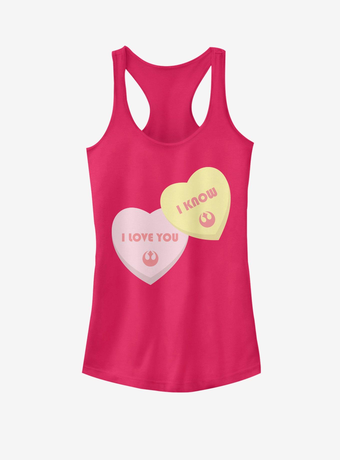 Star Wars Candy Wars Girls Tank Pink Hot Topic