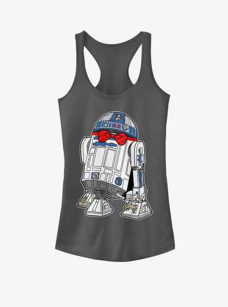 Star Wars Dapper R2D2 Girls Tank - BLACK | Hot Topic