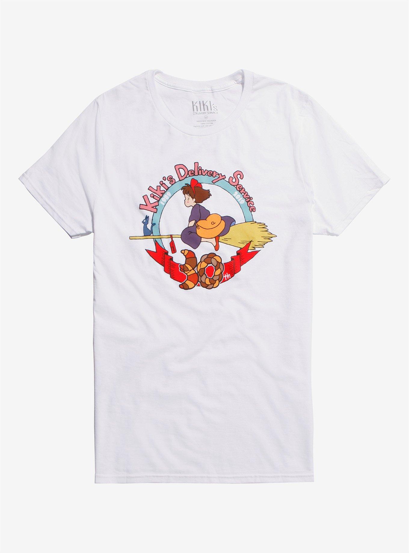 Studio Ghibli Kiki's Delivery Service 30th Anniversary T-Shirt Hot ...