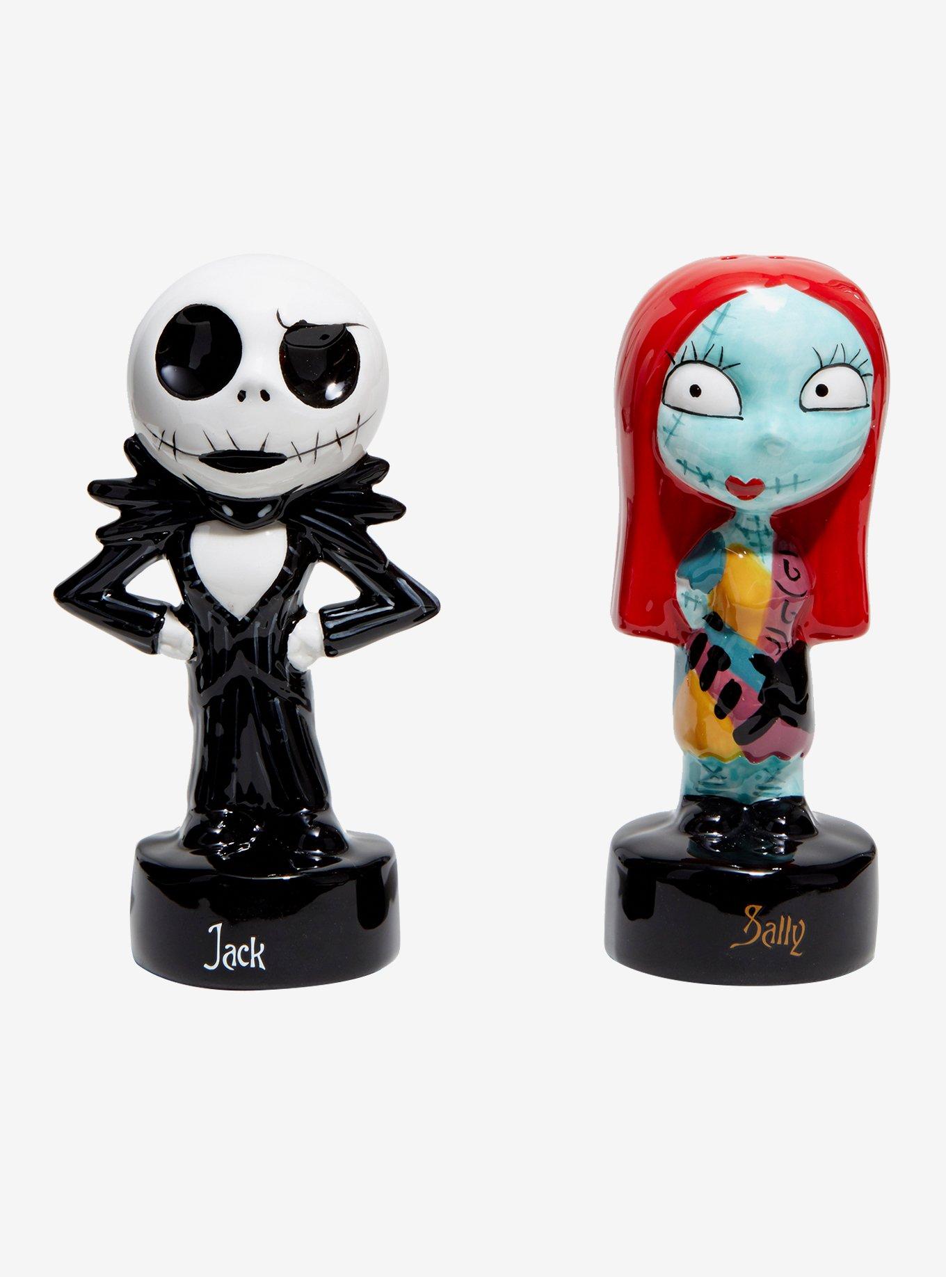The Nightmare Before Christmas Jack & Sally Salt & Pepper Shakers | Hot ...