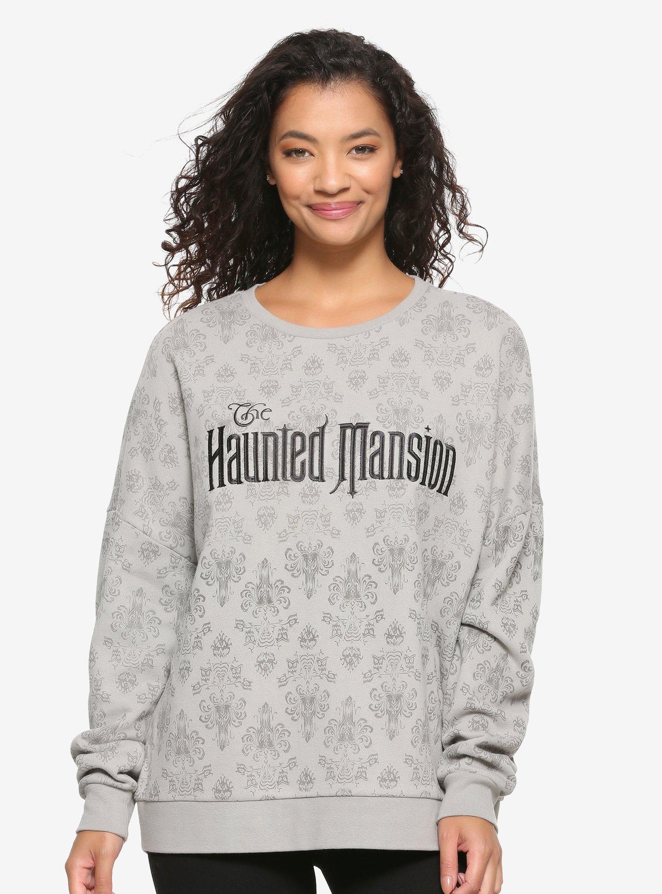 Our Universe Disney The Haunted Mansion Women's Crewneck - BoxLunch ...