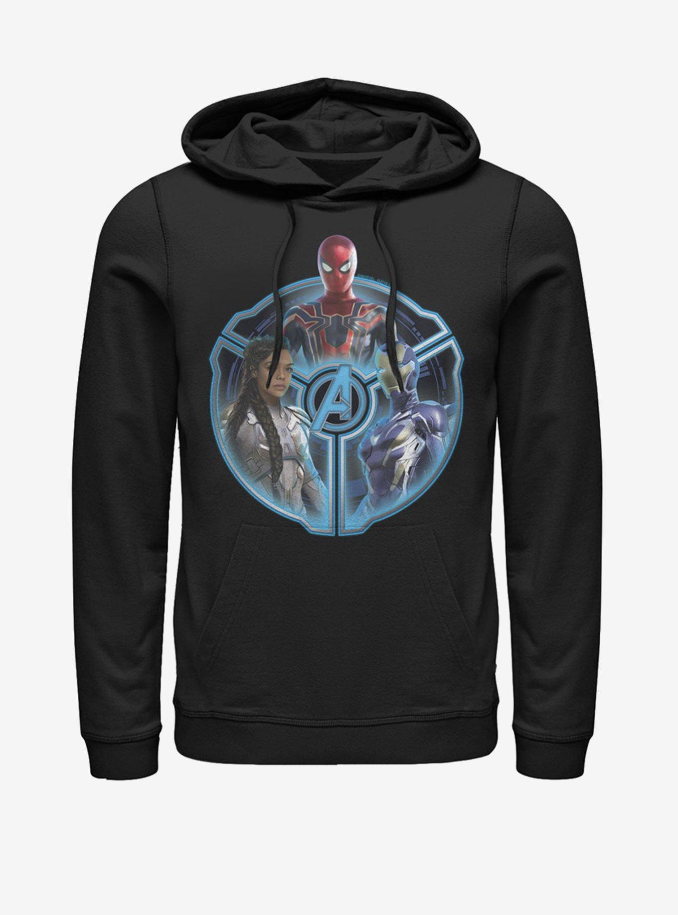 Marvel Avengers: Endgame Trio Sigil Hoodie - BLACK | Hot Topic