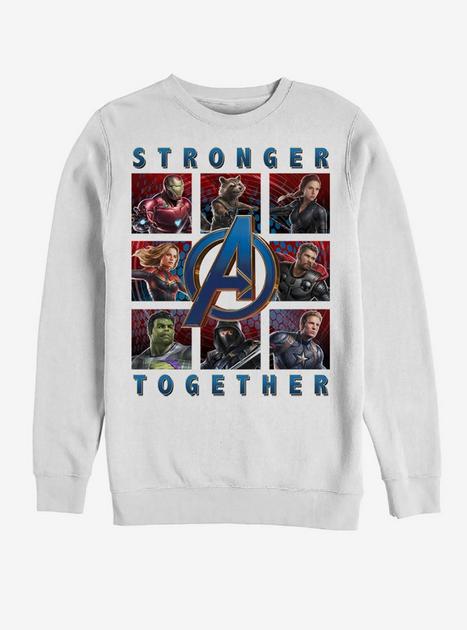 Marvel Avengers: Endgame Boxes Full of Avengers Sweatshirt - BLUE | Hot ...