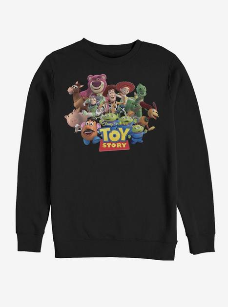 Disney Pixar Toy Story Running Team Sweatshirt - BLACK | Hot Topic