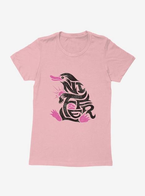 Fantastic Beasts Niffler Script Womens T-Shirt | BoxLunch