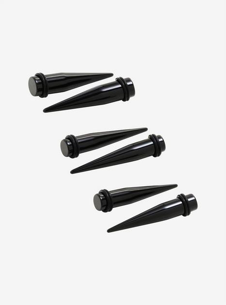 Black Taper Kit 00G - 1/2 Inch | Hot Topic
