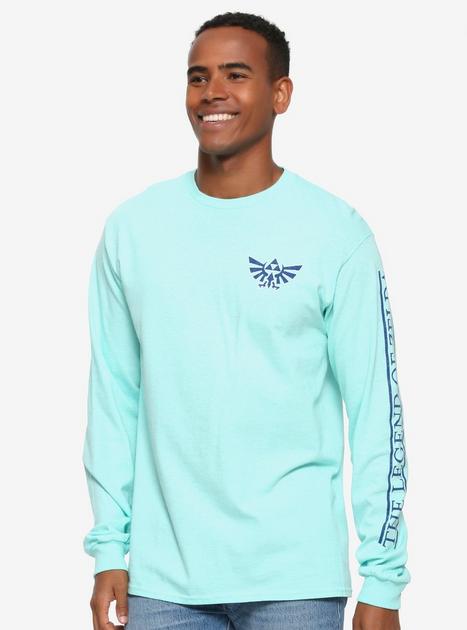Nintendo The Legend of Zelda: Wind Waker Long Sleeve T-Shirt - BoxLunch ...