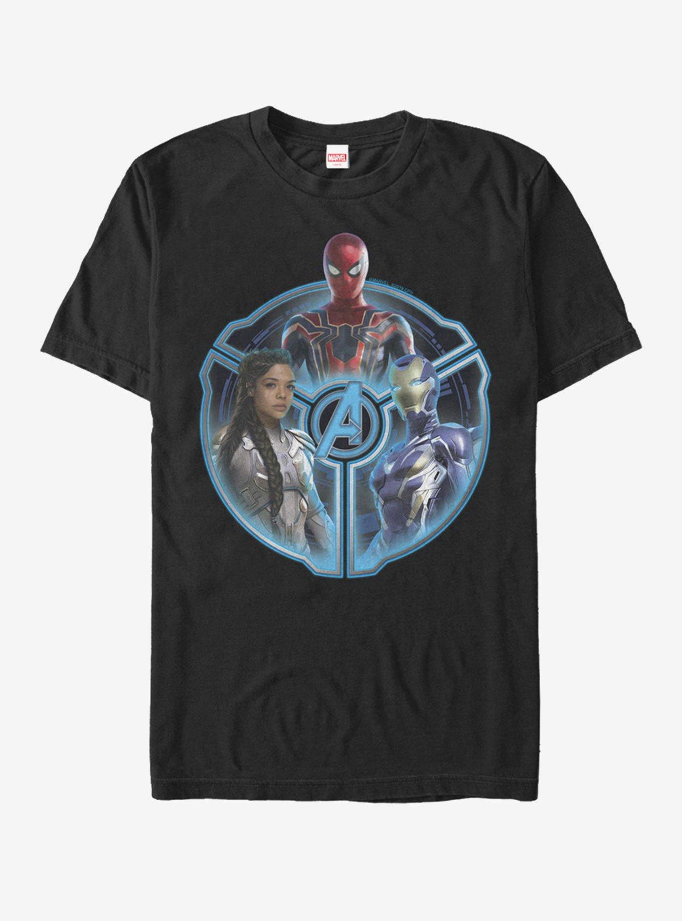 Marvel Avengers: Endgame Trio Sigil T-Shirt - BLACK | BoxLunch