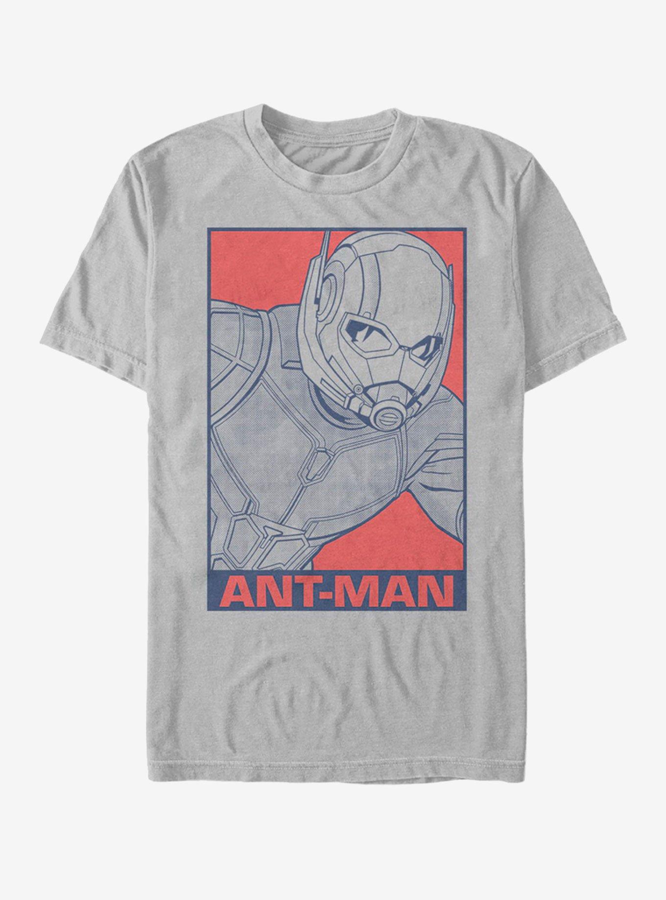 Marvel Avengers: Endgame Pop Antman T-Shirt - SILVER | BoxLunch