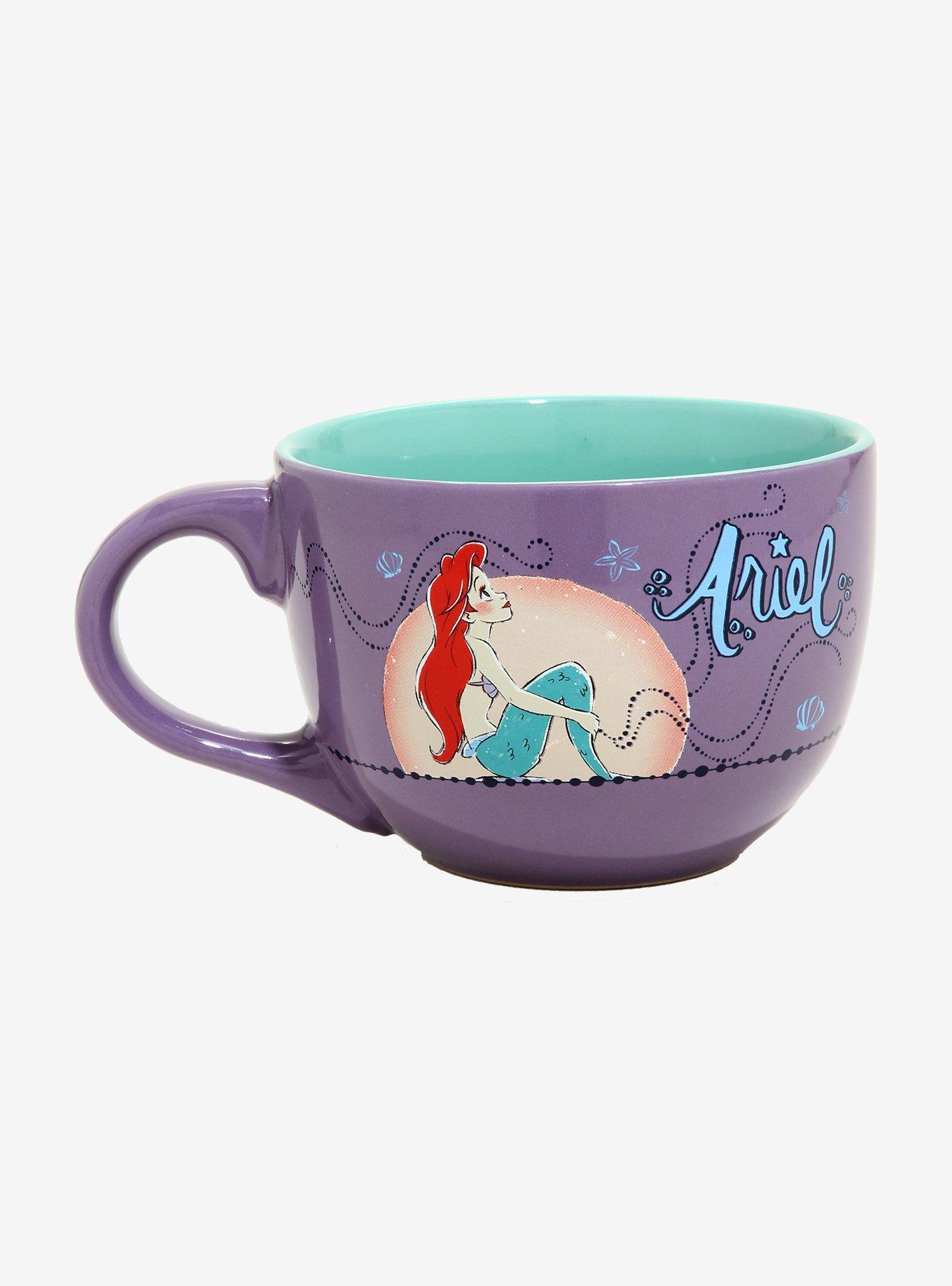 Disney The Little Mermaid Dreaming Ariel Soup Mug | Hot Topic