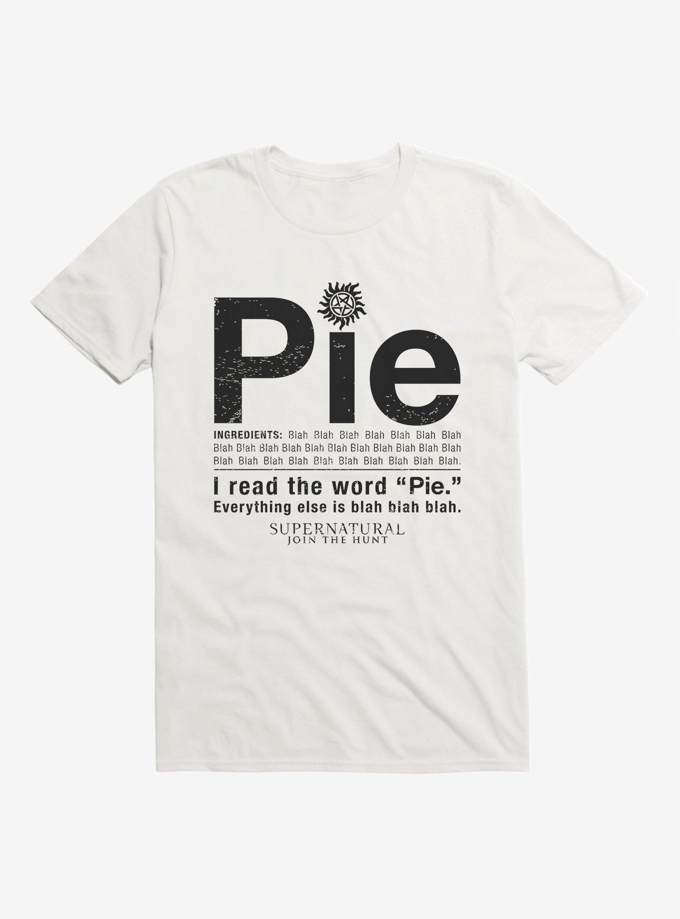 Supernatural Pie T-Shirt | Hot Topic