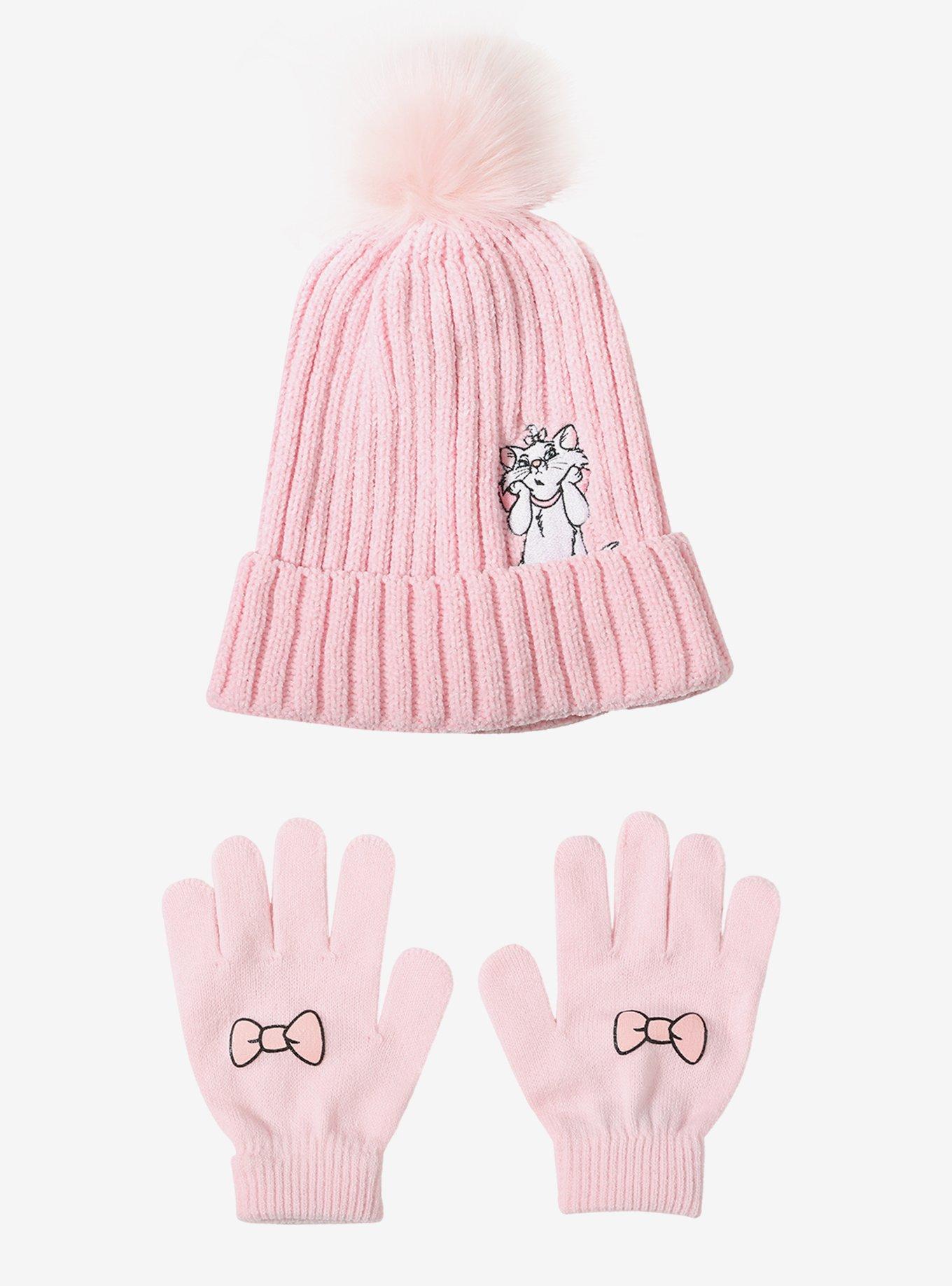 Disney The Aristocrats Marie Peek-A-Boo Toddler Beanie & Glove Set ...