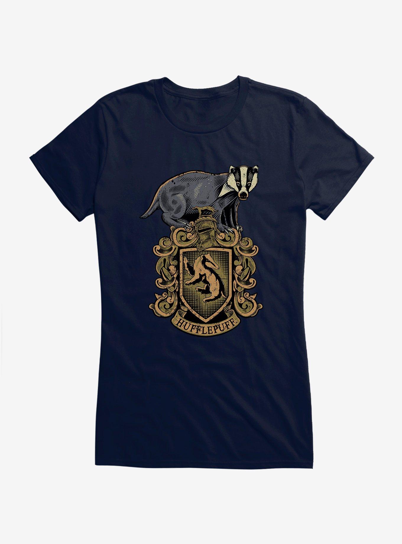 Harry Potter Hufflepuff Crest Girls T Shirt Hot Topic