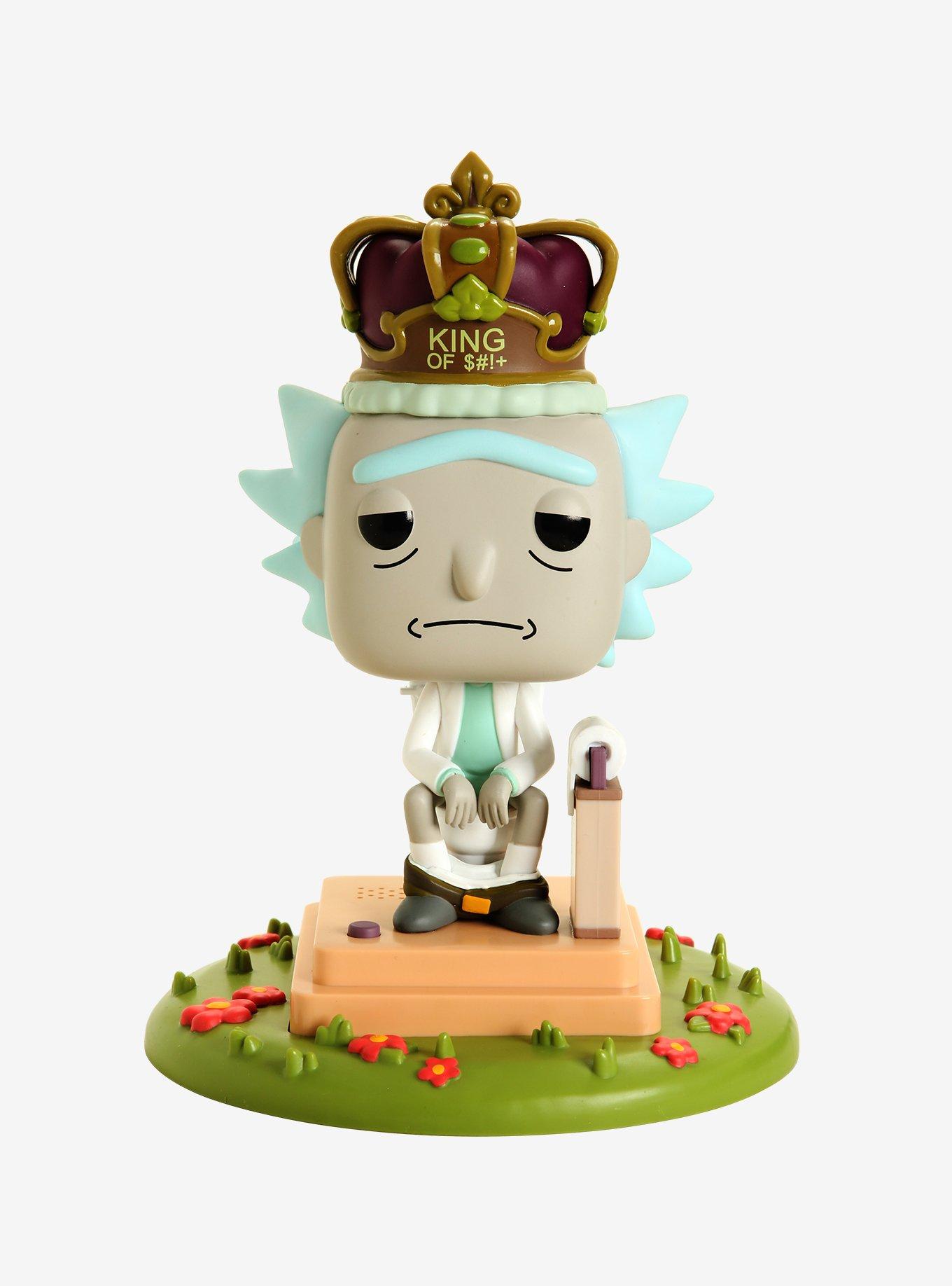 Funko Rick And Morty Pop! Animation King Of $#!+ Vinyl Figure | Hot Topic