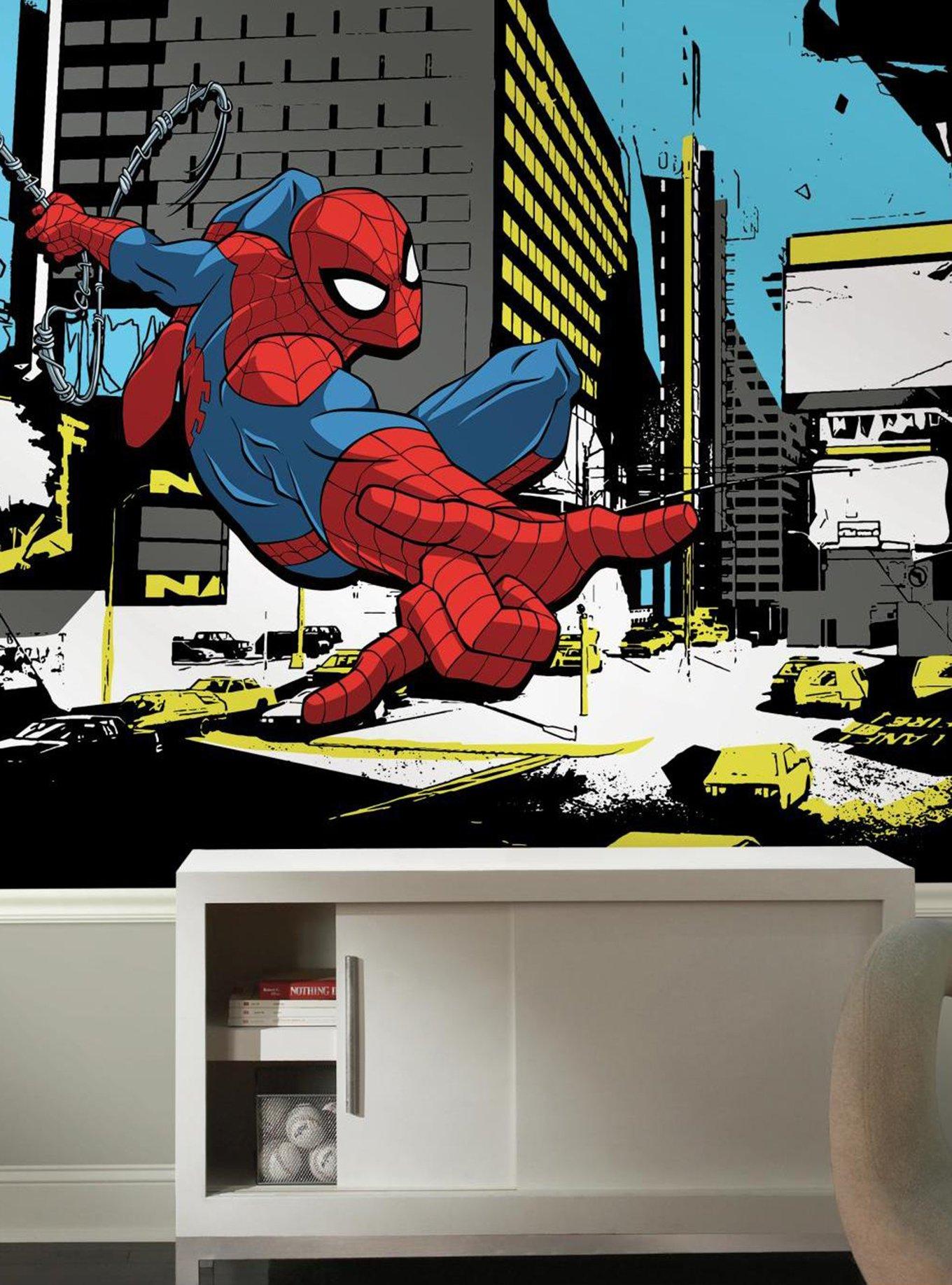 Marvel Spider-Man Classic Prepasted Wall Mural | BoxLunch