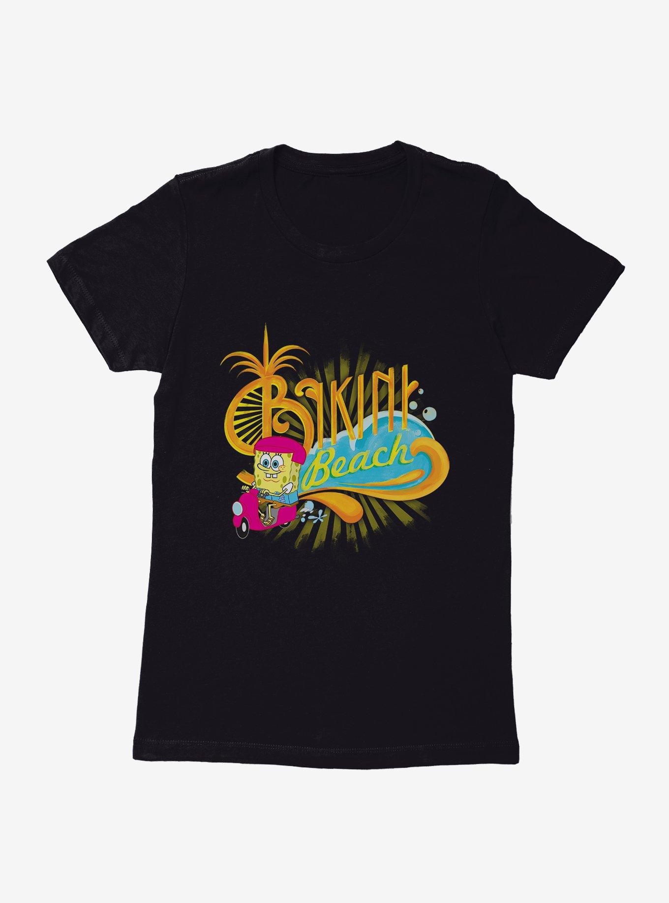 SpongeBob SquarePants Bikini Beach Ride Womens T-Shirt | BoxLunch