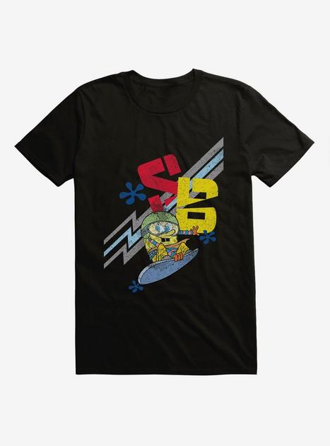 SpongeBob Snowboard T-Shirt | Hot Topic