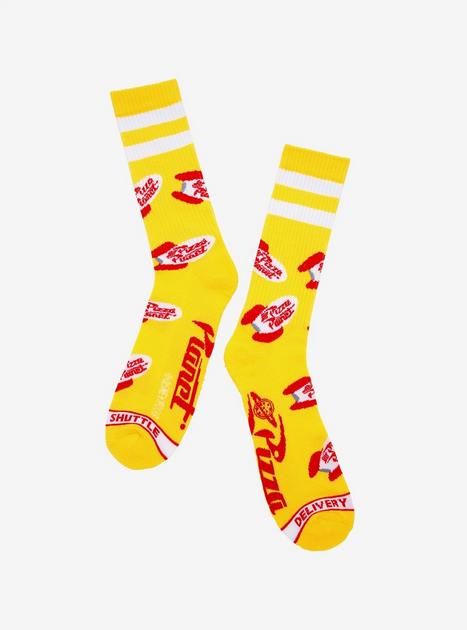 Disney Pixar Toy Story Pizza Planet Crew Socks - BoxLunch Exclusive ...