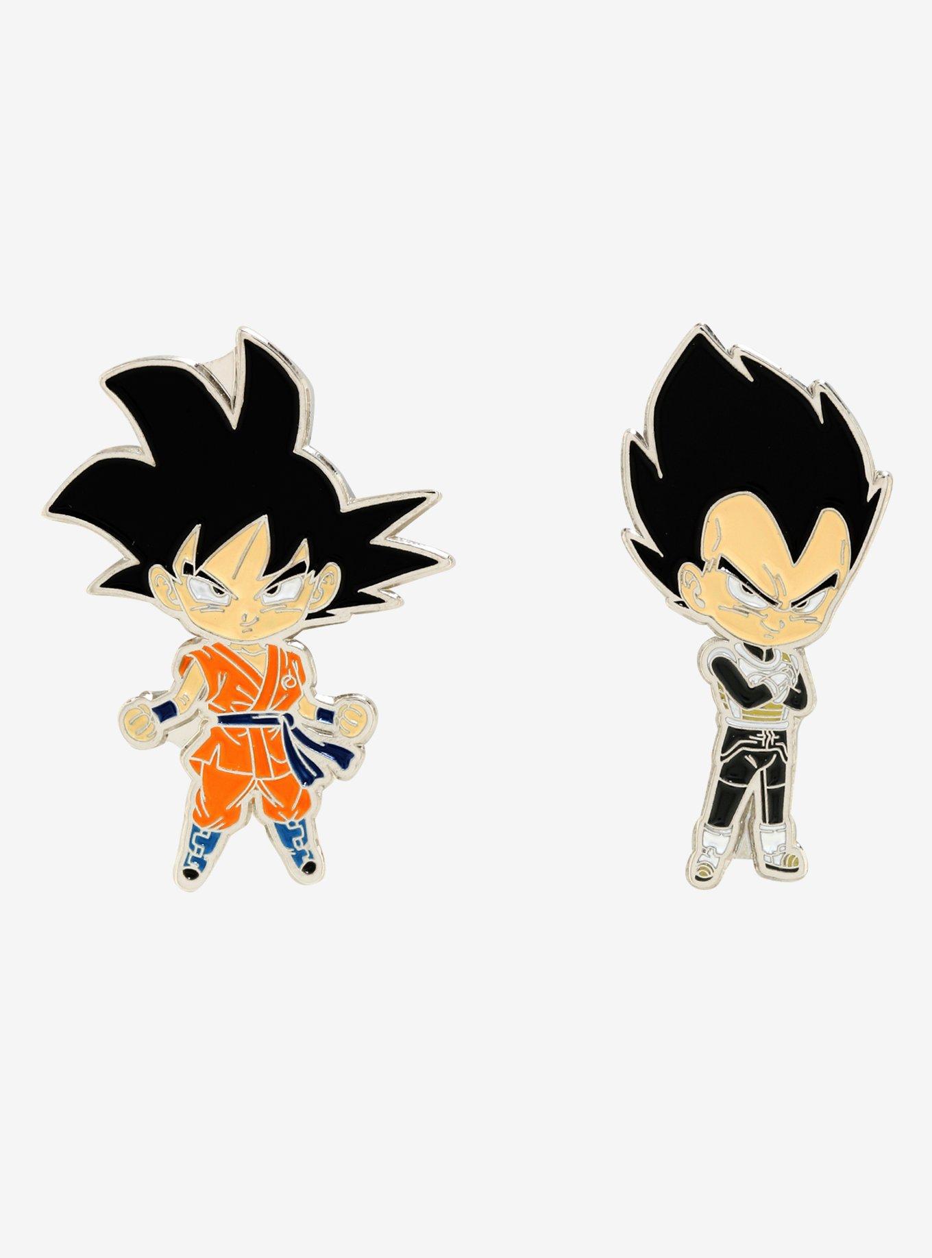 Dragon Ball Super Goku & Vegeta Enamel Pin Set | BoxLunch