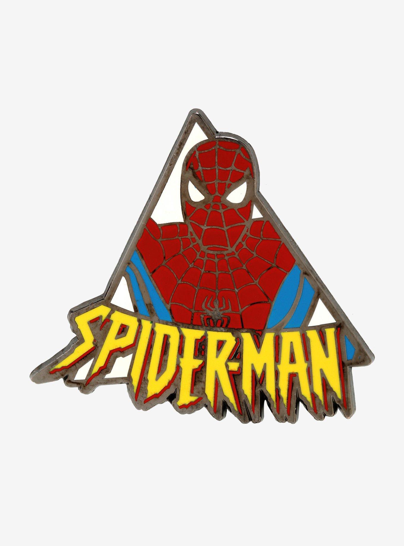 Marvel Spider-Man 80th Anniversary Enamel Pin - BoxLunch Exclusive ...