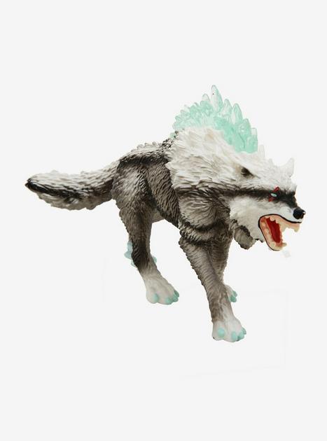 Snow Wolf Figure | Hot Topic