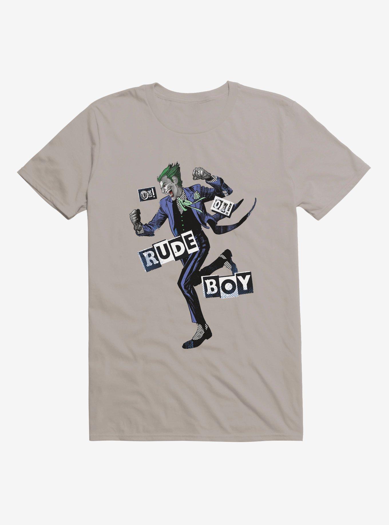 DC Comics Batman Joker Oi Rude Boy T-Shirt | BoxLunch