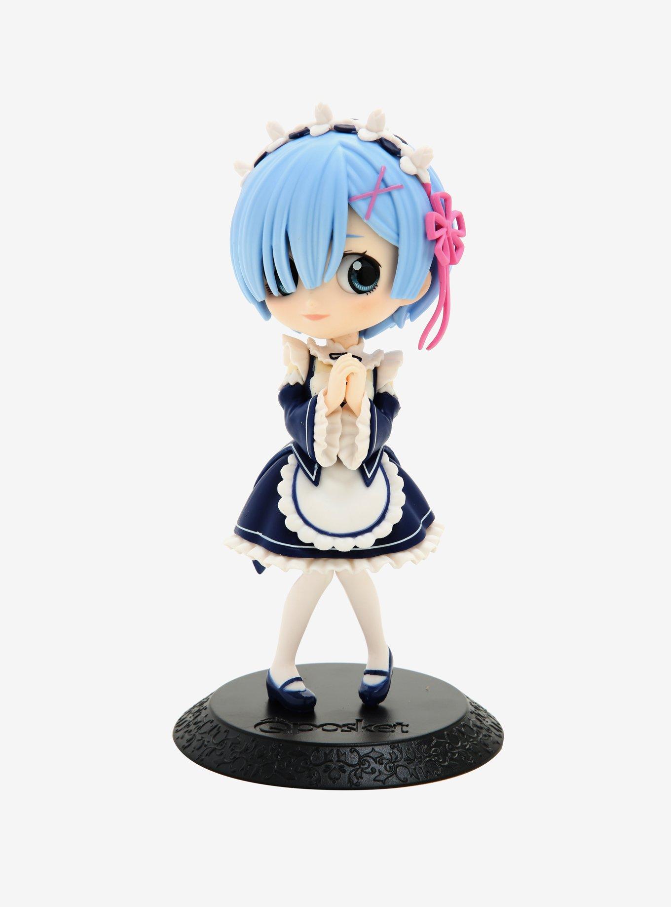 Banpresto Re:ZERO Starting Life in Another World Rem Q Posket Figure ...