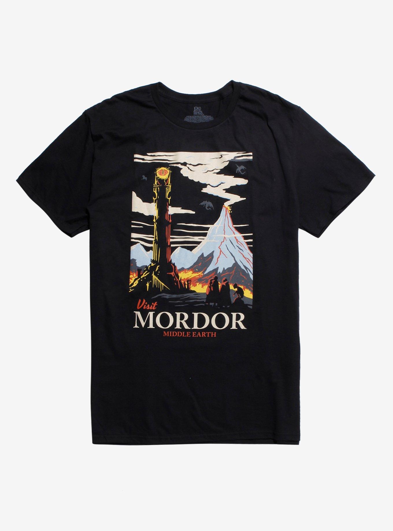 The Lord Of The Rings Visit Mordor T-Shirt | Hot Topic