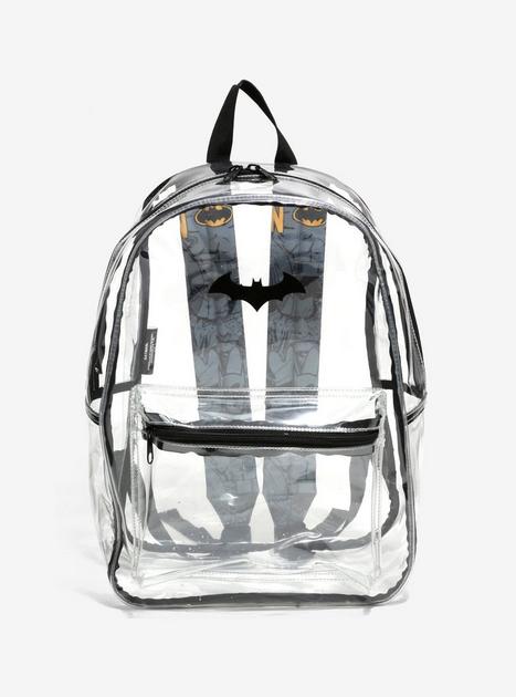 DC Comics Batman Clear Backpack | Hot Topic