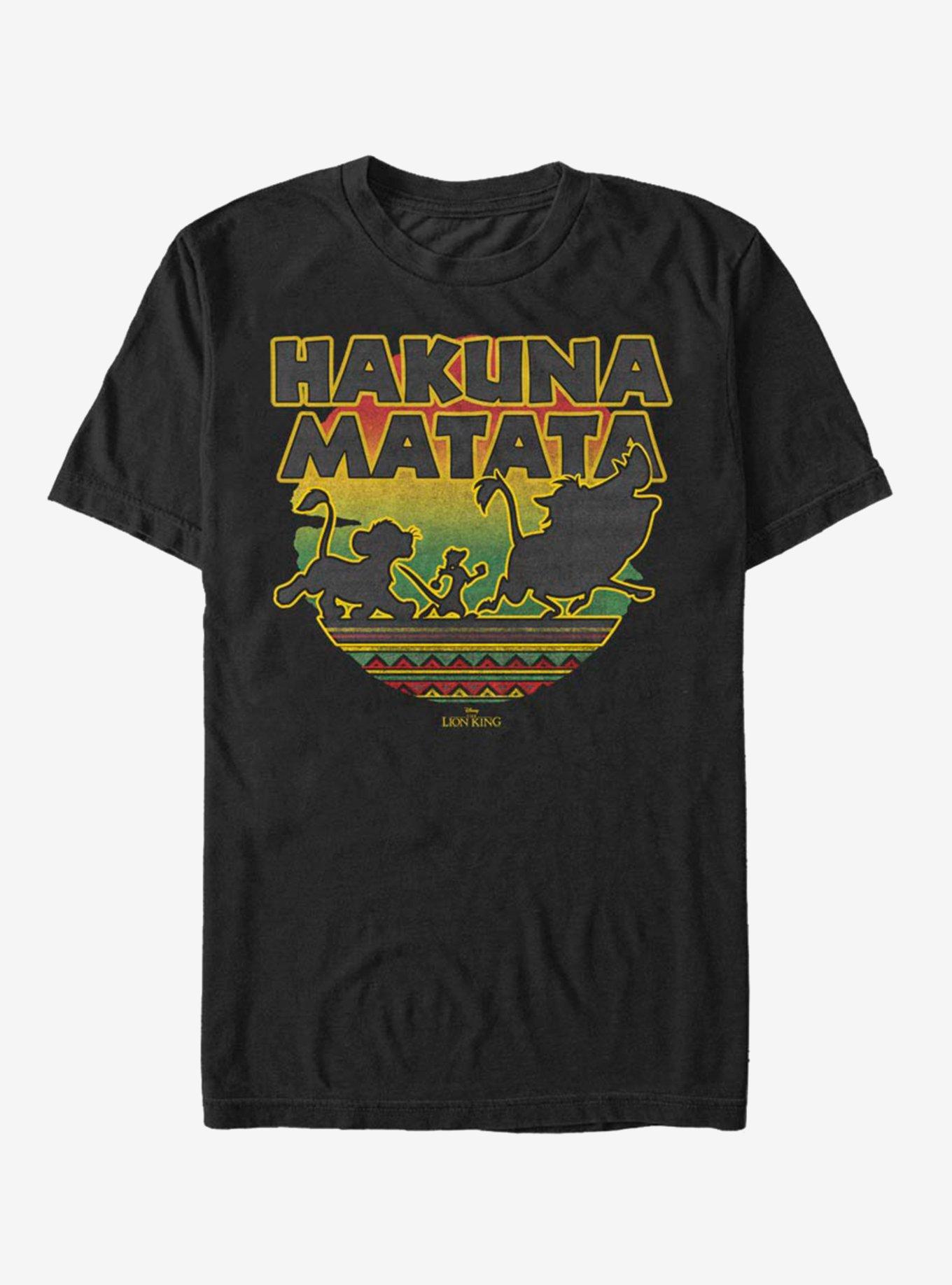 Disney The Lion King Rasta T-Shirt - BLACK | BoxLunch