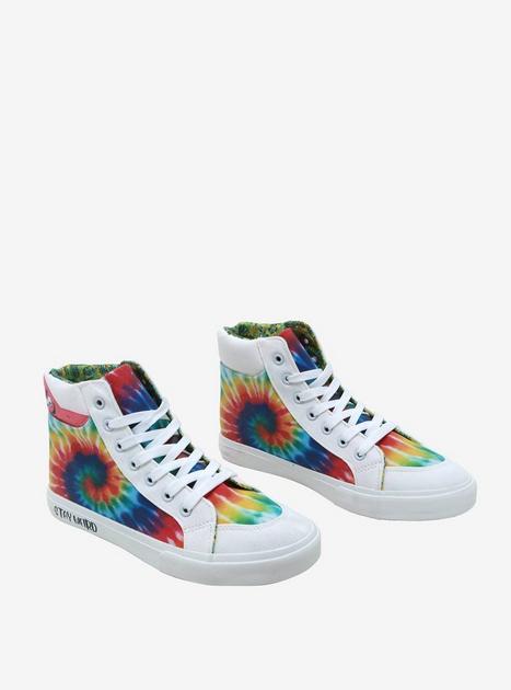 SpongeBob SquarePants Tie-Dye Hi-Top Sneakers | Hot Topic