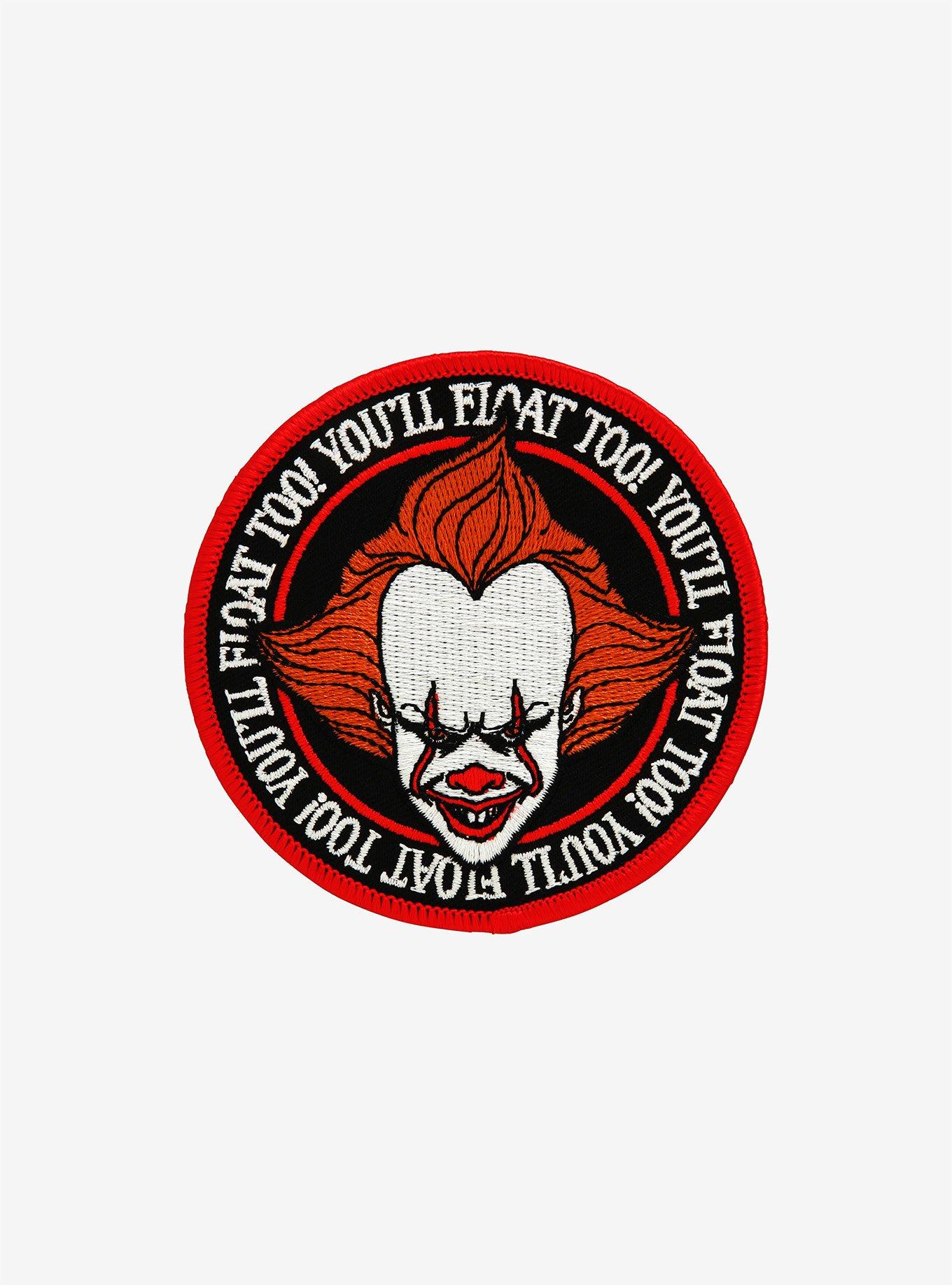 IT Pennywise You'll Float Too Patch | Hot Topic