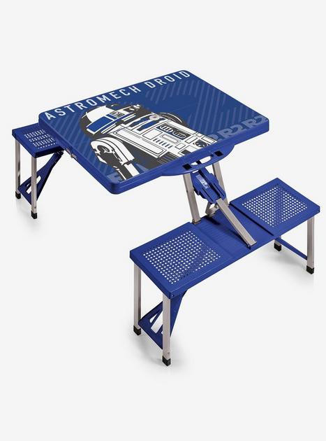 Star Wars R2-D2 Folding Table with Seats | Hot Topic