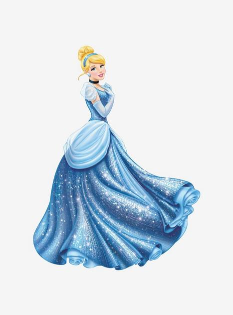 Disney Princess Cinderella Glamour Peel & Stick Giant Wall Decal | Hot ...