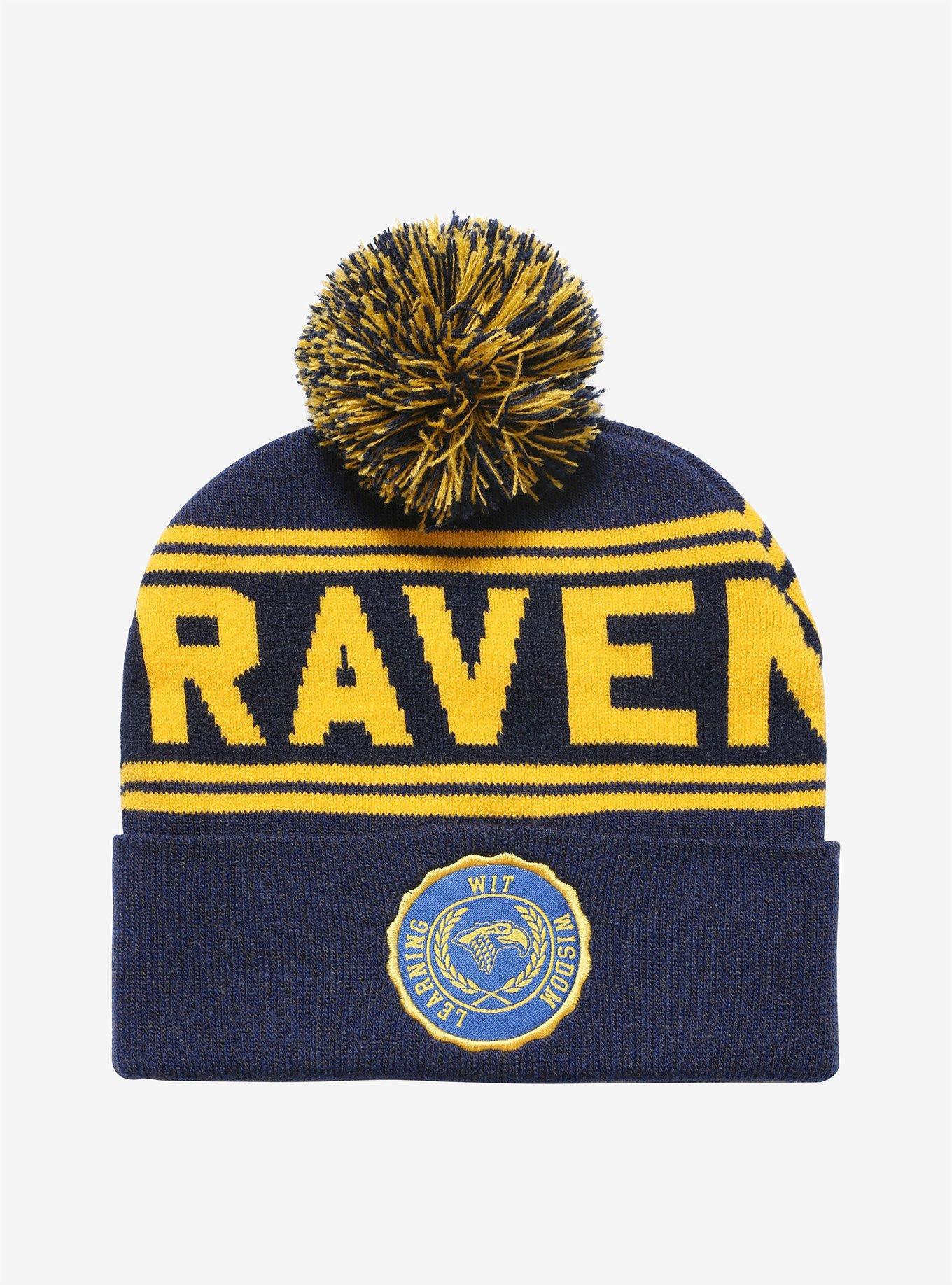 Harry Potter Ravenclaw Pom Cuff Beanie - BoxLunch Exclusive | BoxLunch