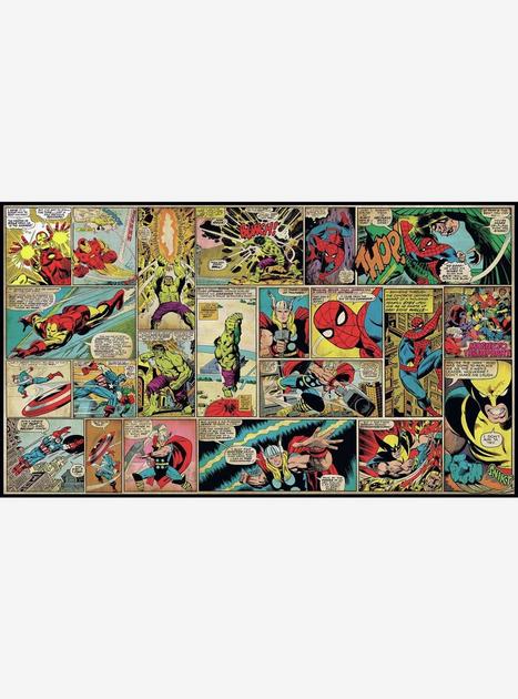 Marvel Classics Comic Panel Mural | BoxLunch